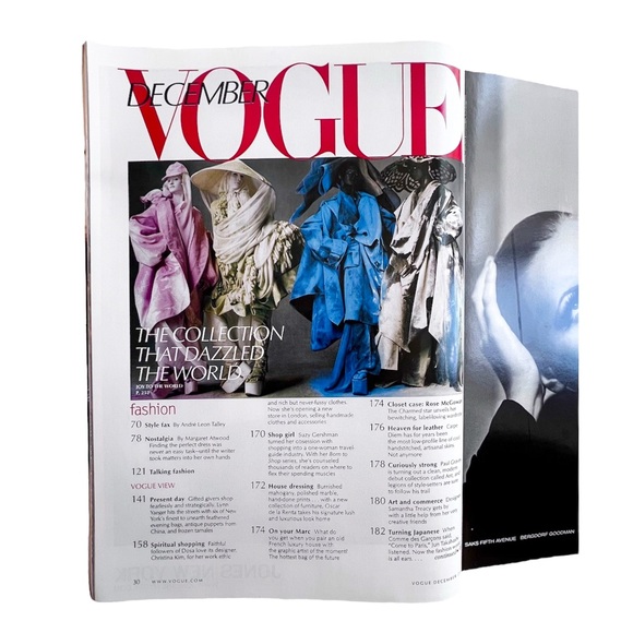 Vogue | Other | Vogue Magazinedec 202 Halle Berry James Bond Girl 007 ...